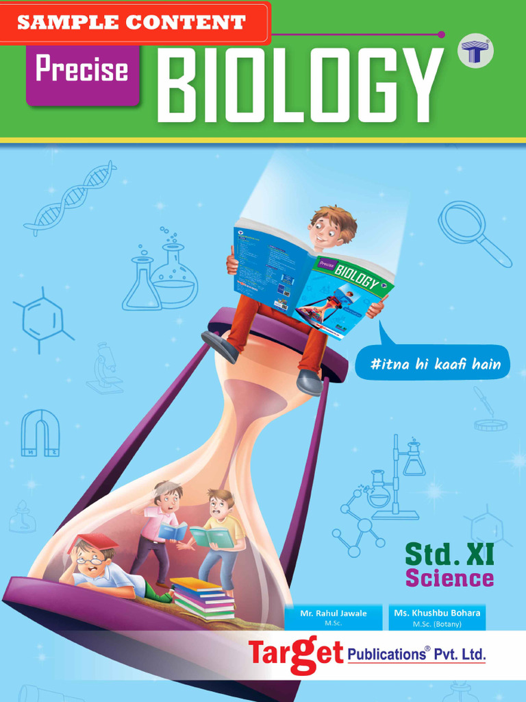 Sample PDF of STD 11 Science Biology Precise Notes Sample Content 3372 ...