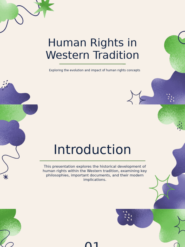 Evolution of Human Rights in the West | PDF | Human Rights | Rights