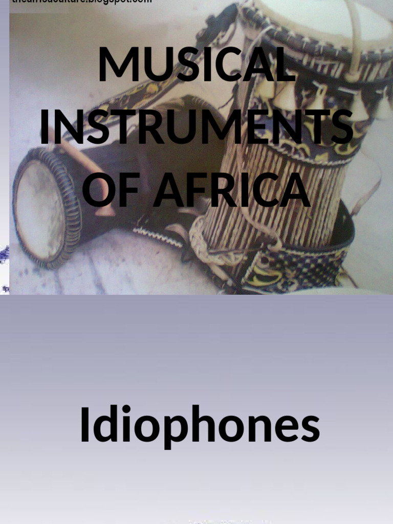 Musical Instruments of Africa | PDF | String Instruments | Musical ...