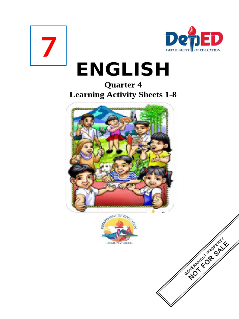 English7 Q4 LAS 1 | PDF | Learning | Semantics