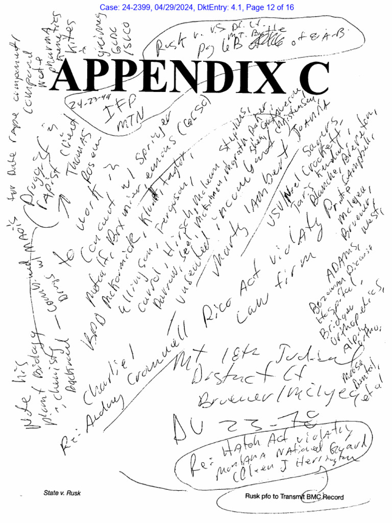 Exhibit B To Notice | PDF | Mandamus | United States Court Of Appeals ...