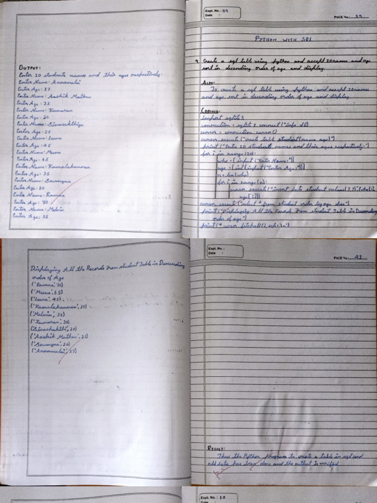 12th Computer 9th and 10th Practical | PDF