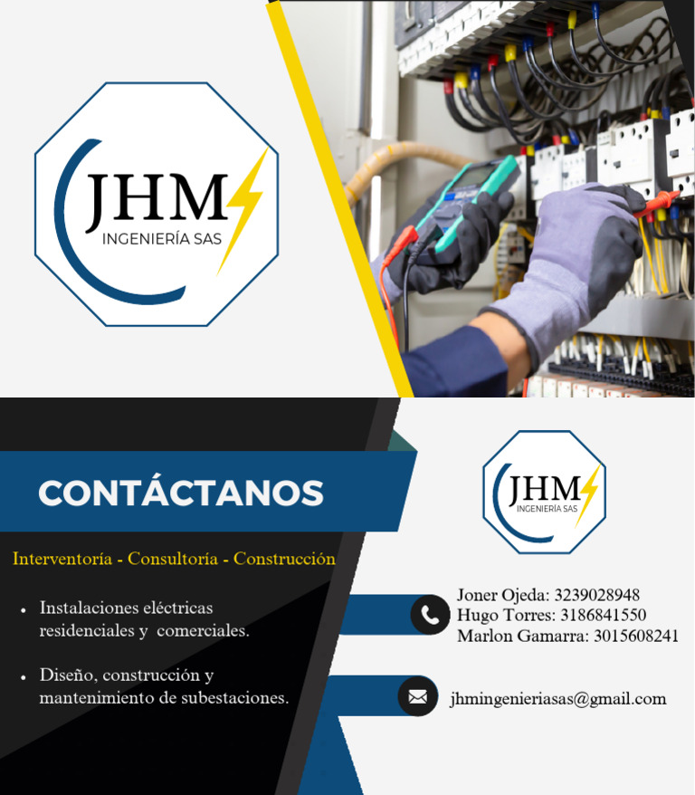 Tarjeta Presentación JHM | PDF