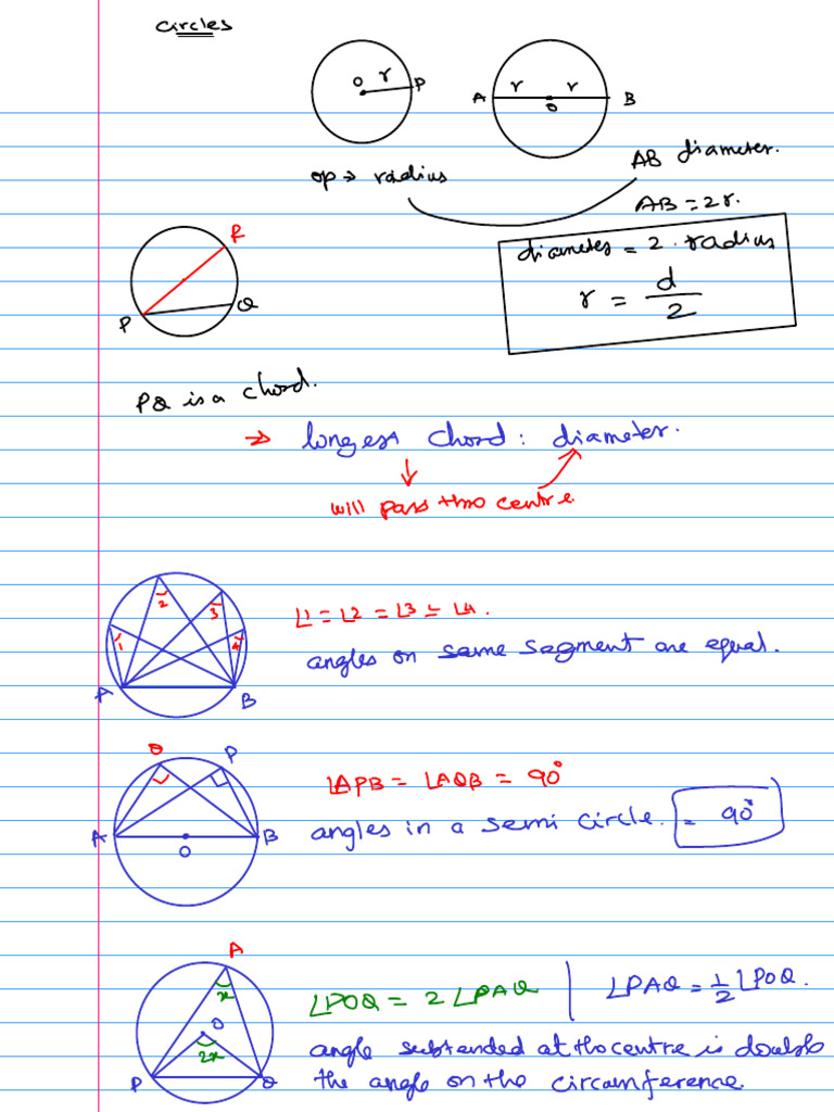 Class 10 - Circles | PDF
