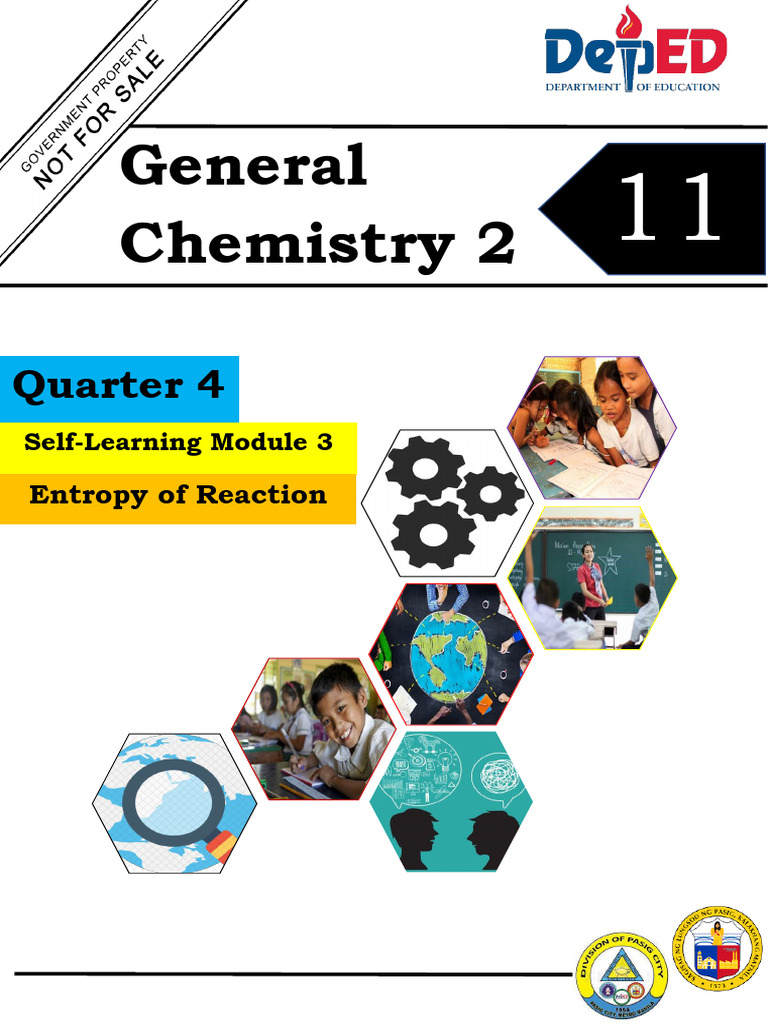 General Chemistry 2 Q4 SLM3 | PDF | Entropy | Temperature