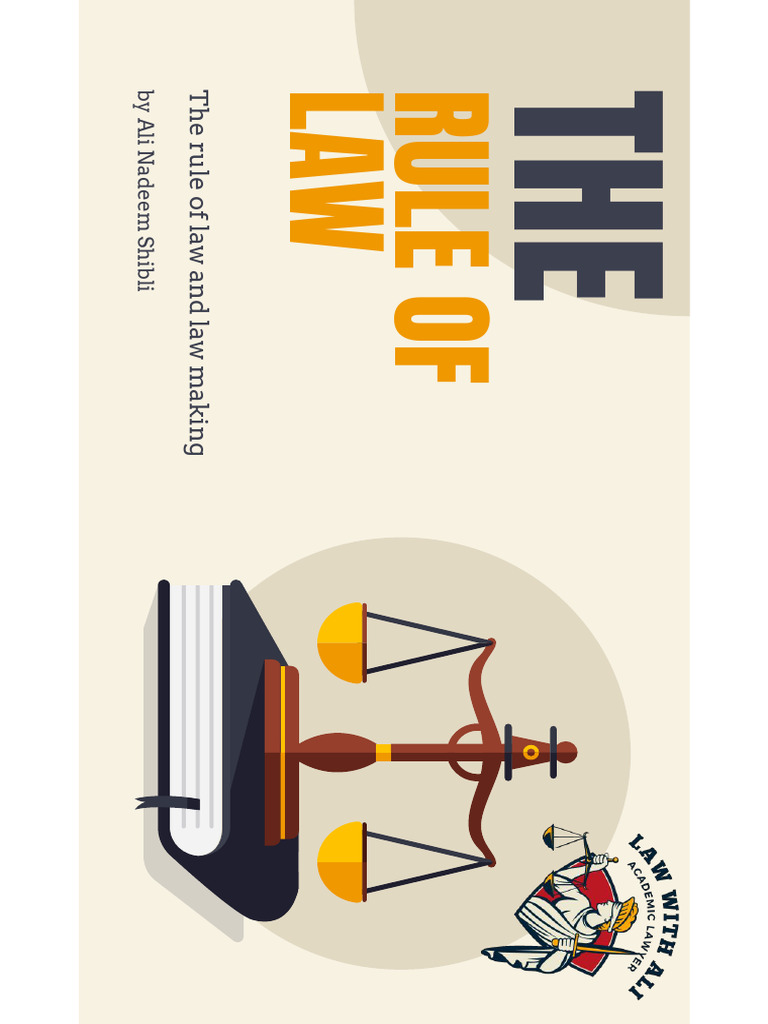 Topic 1 Alevel The Rule of Law and Law Making Notes PDF Imp | PDF ...