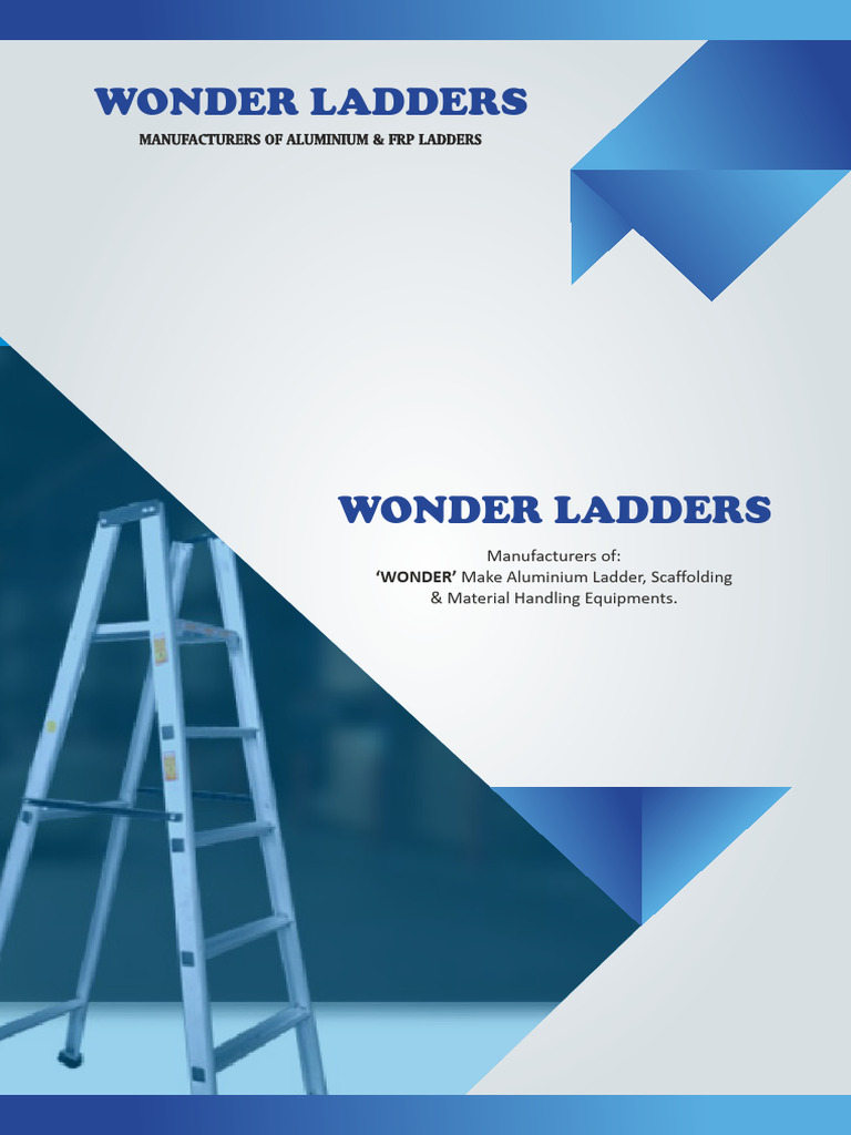 Aluminium Ladders & Scaffolding Manufacturer | PDF | Economies