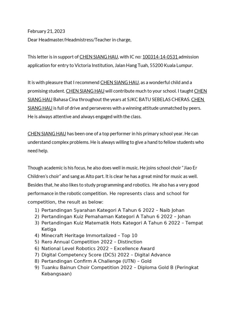 Chen Siang Hau | PDF