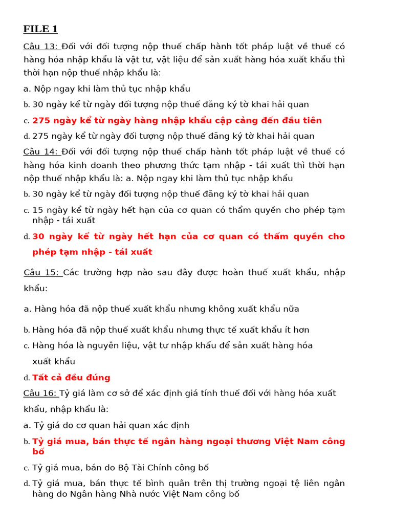 File 1 2 LT Và BT | PDF