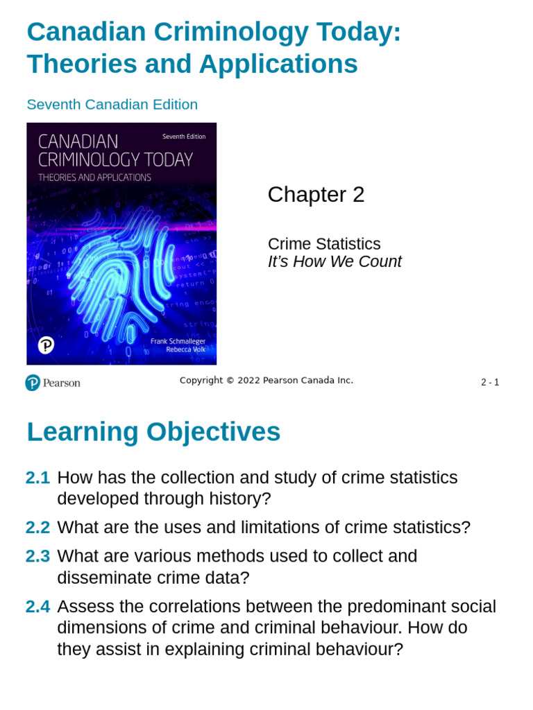 Schmalleger 7ce ch02 PPT Accessible | PDF | Crimes | Crime & Violence