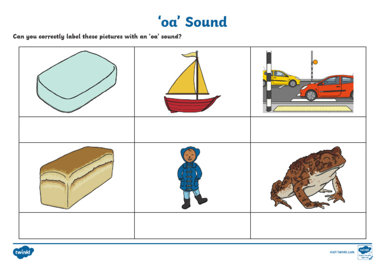 T L 8532 Oa Sound Activity Sheet Ver 2 | PDF