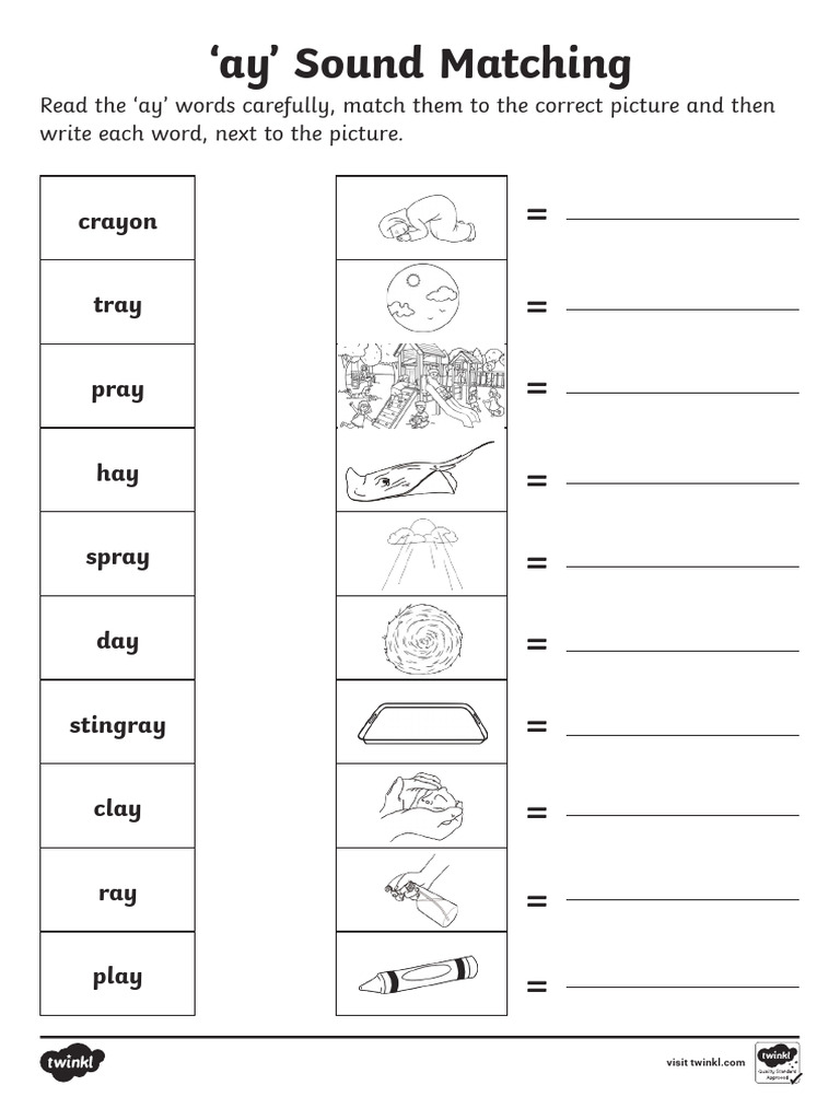 T e 1677769996 Ay Sound Matching Activity Sheet - Ver - 2 | PDF