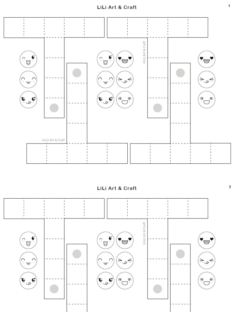 LiLi Art & Craft: Infinity Cube Design | PDF