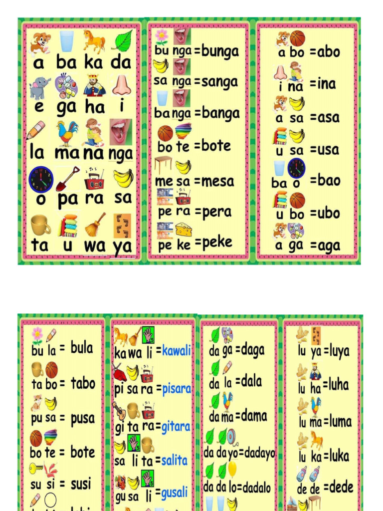 Panimulang Pagbasa | PDF