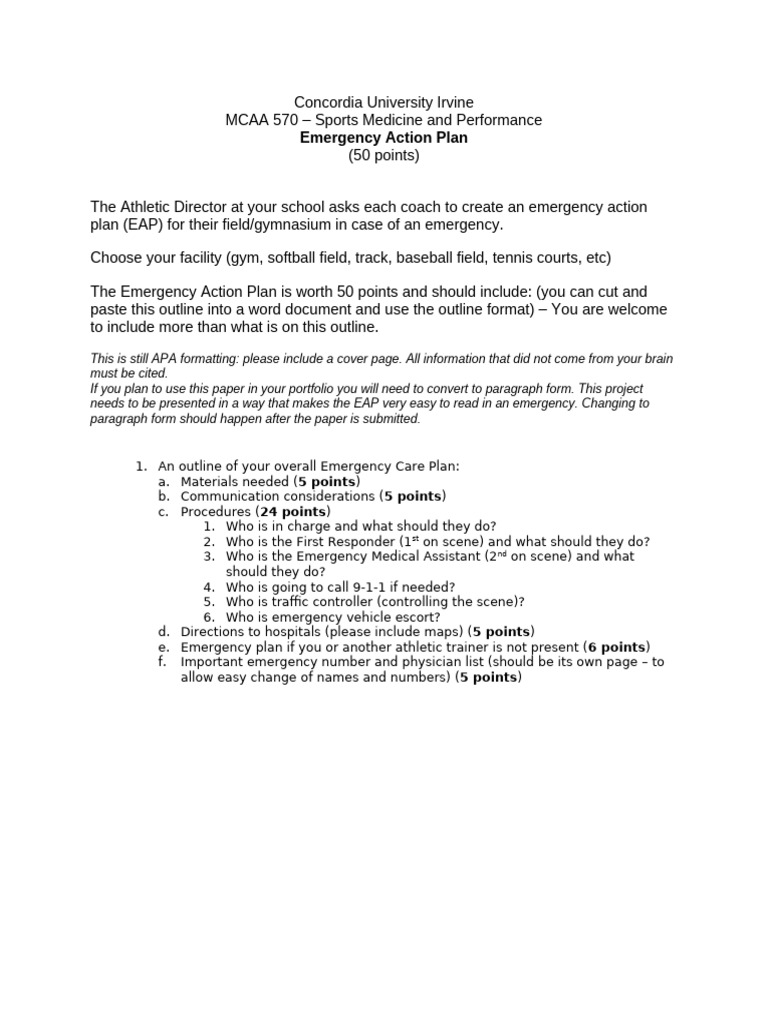 MCAA 570 - EAP Assignment | PDF