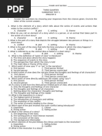 Short Stories Quiz With ANSWERS | PDF | Plot (Narrative)