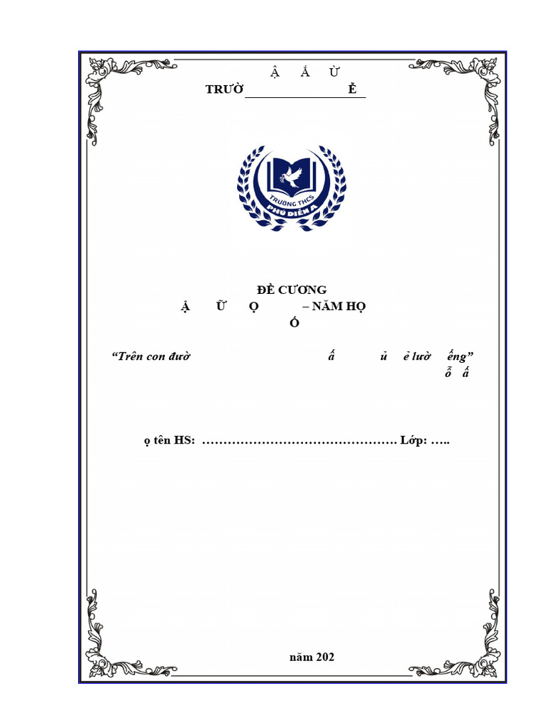 Đề Cương Ghk II- Lớp 9 | PDF