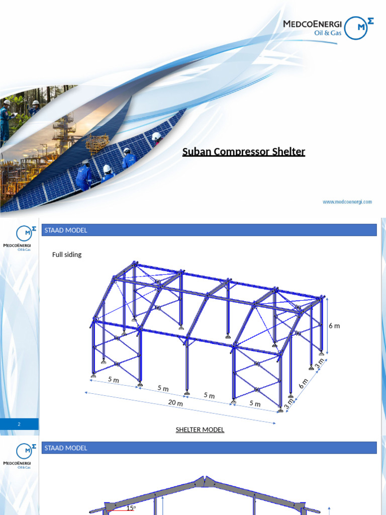 Suban Compressor Shelter - To BCON | PDF | Screw | Civil Engineering