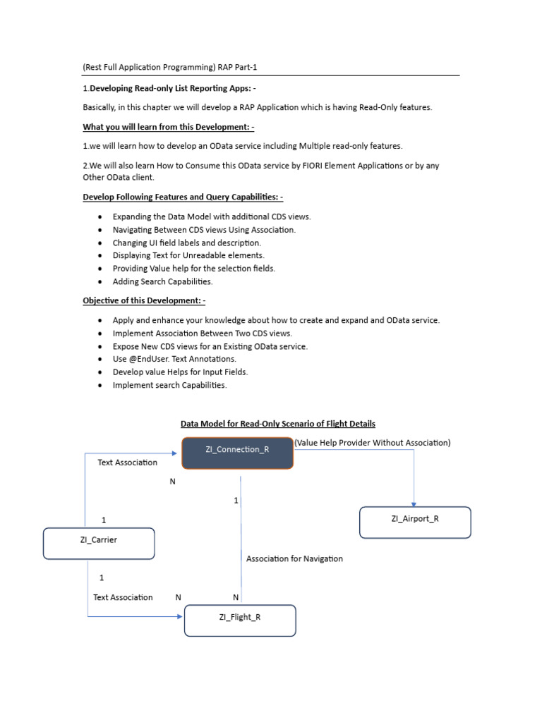 RAP Read-Only Reporting App Guide | PDF | Metadata | Data