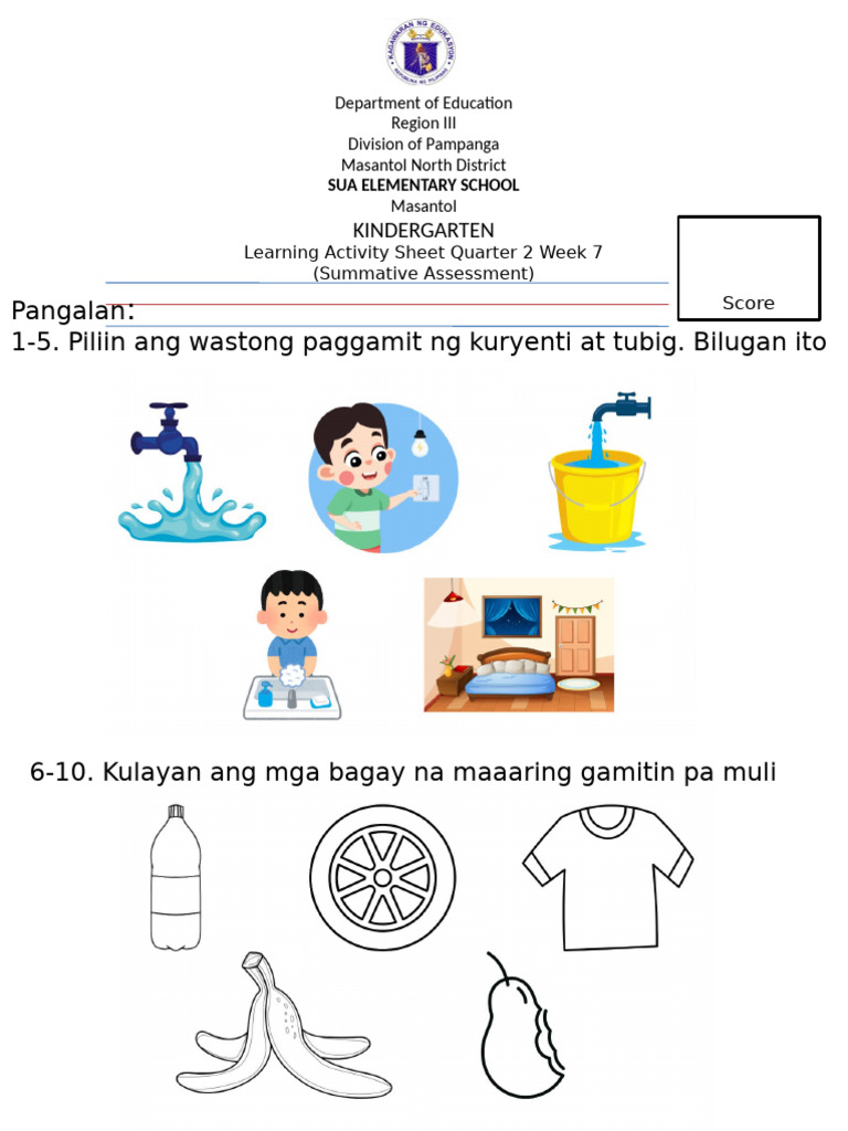 LAS (Assessment) Week20 | PDF