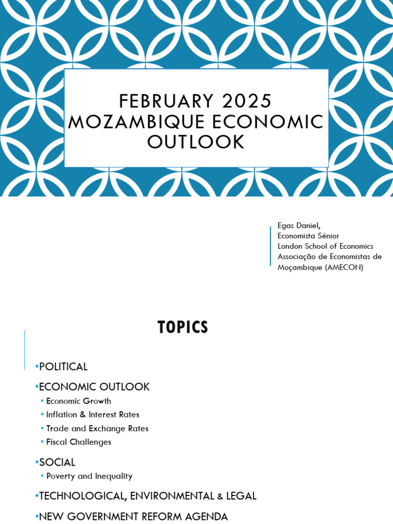 Economic_Outlook_Mozambique 2025_24_02_2024 | PDF | Government Budget ...