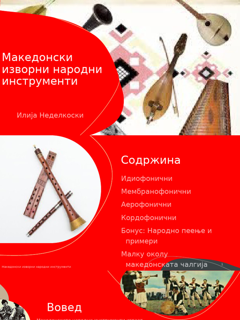 Македонски изворни народни инструменти | PDF