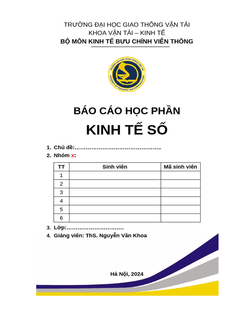 KTS - Nhom X | PDF