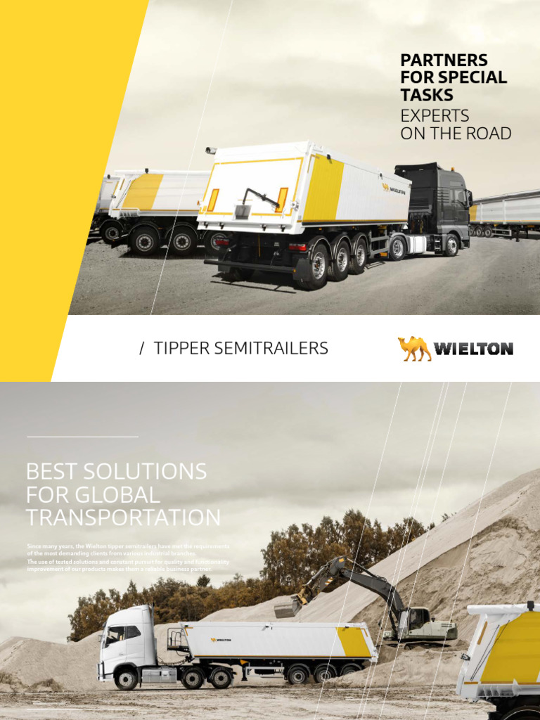 Wielton Strong Master Tipper Overview | PDF | Pallet | Door