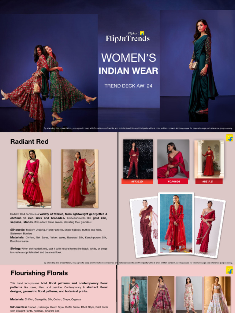 Women's Ethnic Aw'24 - Flipintrends | PDF | Embroidery | Blouse