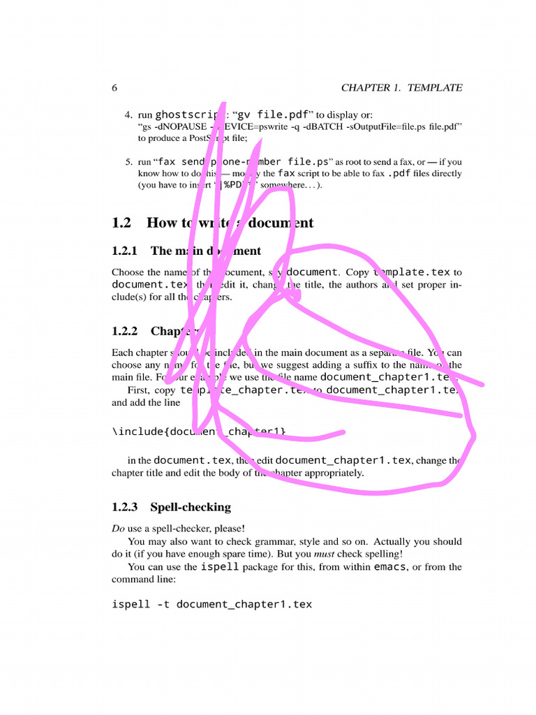 Ghostscript: PDF": Document - Tex, in | PDF