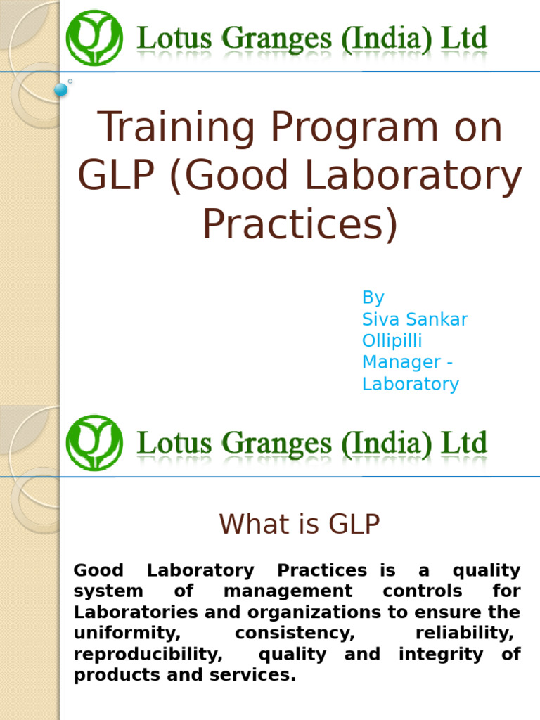 GLP | PDF