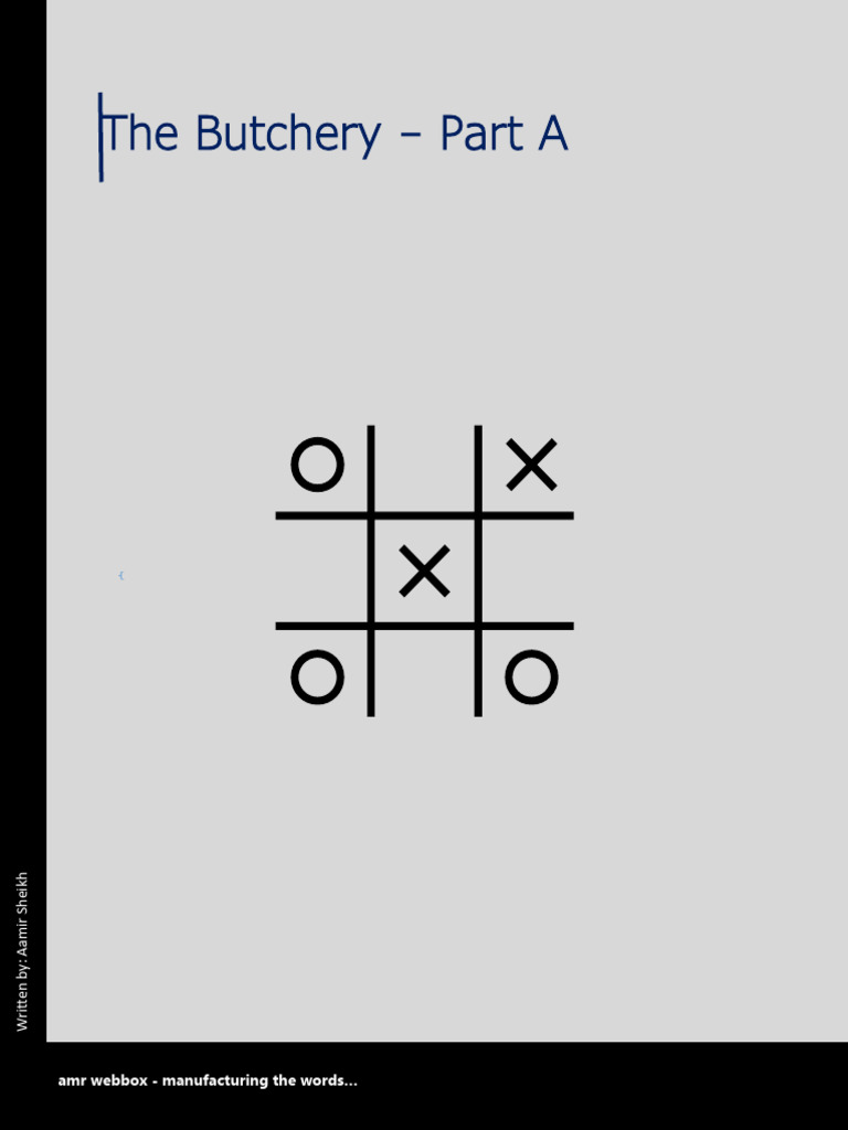 The Butchery - Part A | PDF