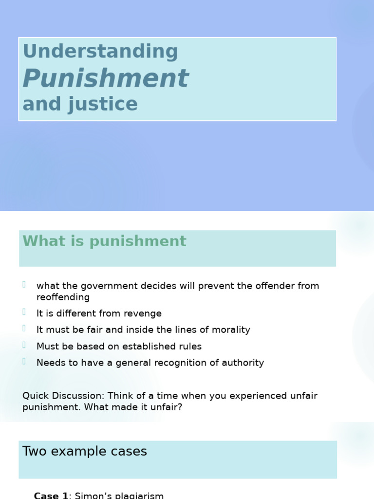 P2.2a Aims of Punishment | PDF | Punishments | Crimes