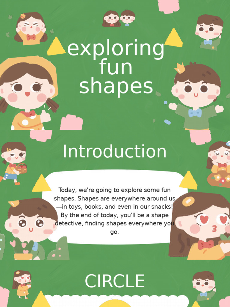Fun Shapes Exploration for Kids | PDF | Rectangle | Polytopes