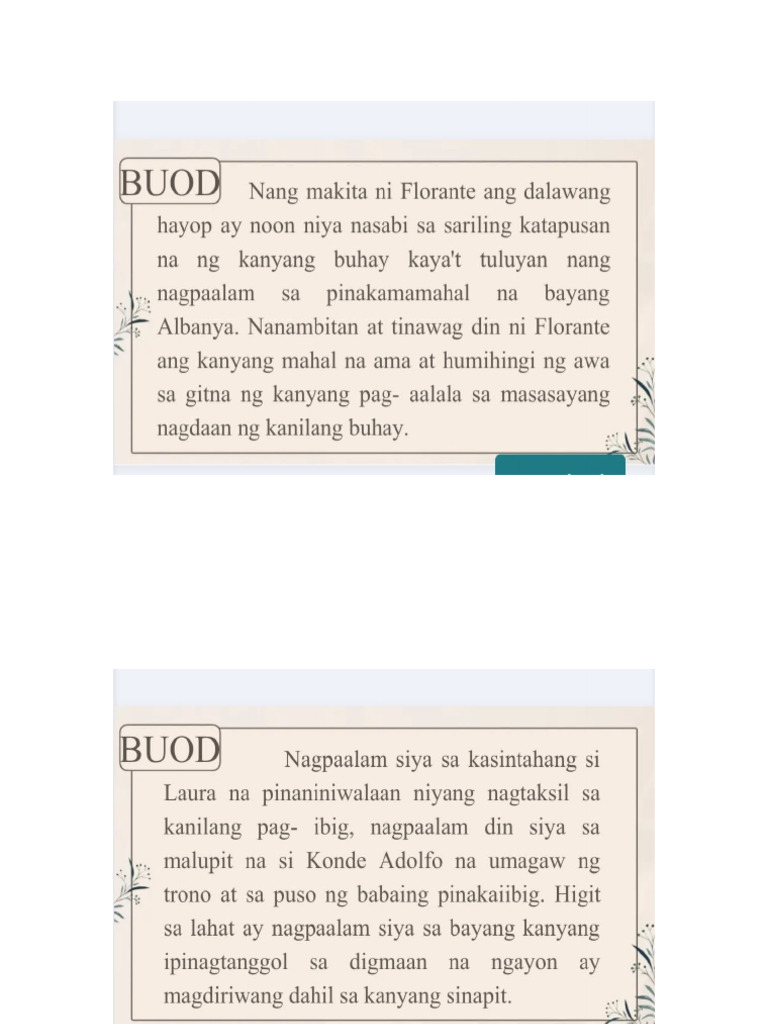 Pamamaalam Ni Florante | PDF
