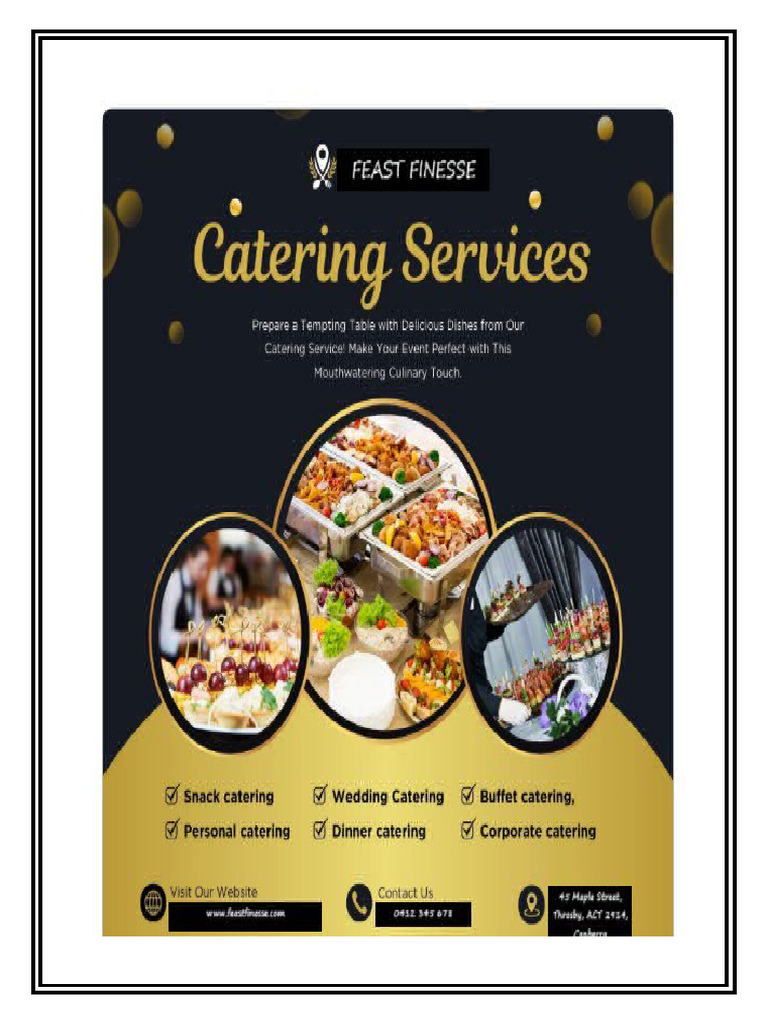 Feast Finesse Catering | PDF