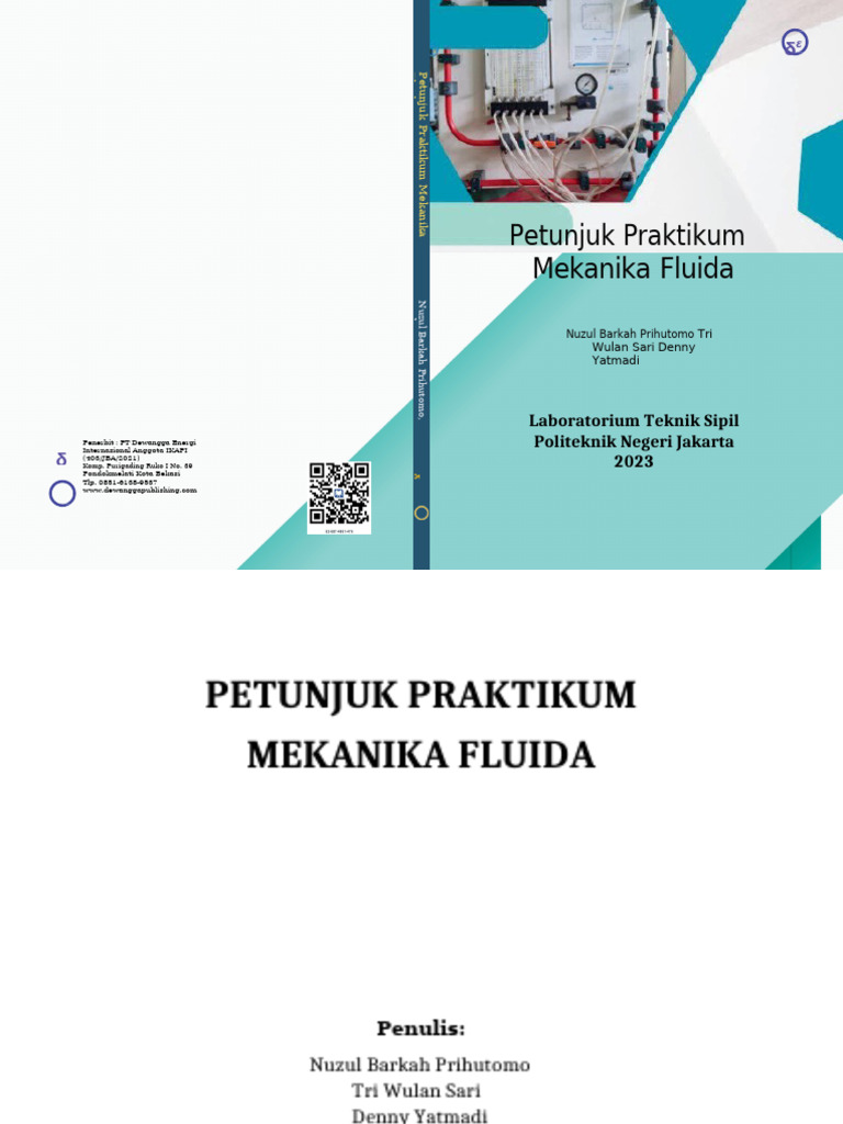 Buku Panduan Mekanika Fluida-FINAL | PDF