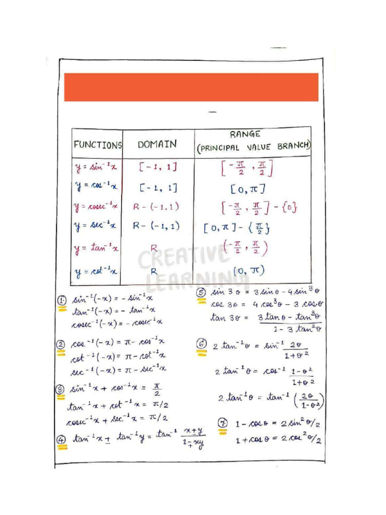 FORMULAS | PDF