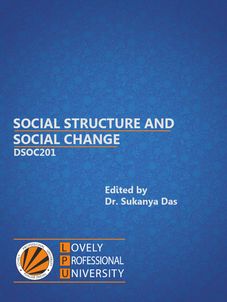 Dsoc201 Social Structure and Social Change English | PDF | Religious ...