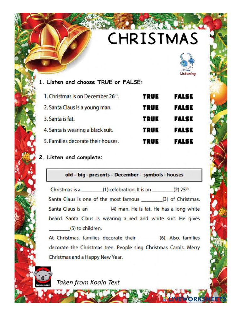 Christmas Listening | PDF