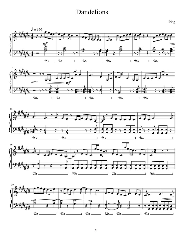 Dandelions Sulit - 1 | PDF