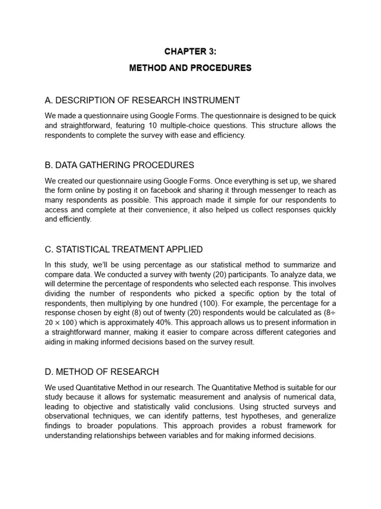 Buison and Viagedor Chap 3 and 4 | PDF | Survey Methodology | Statistics
