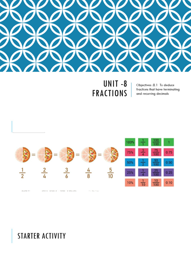 Understanding Fractions and Decimals | PDF