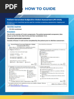 Form Pg-Sga PDF | PDF | Malnutrition | Eating