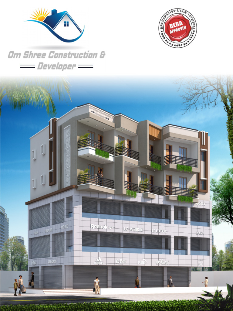 Om Shree Construction & Developer | PDF | Elevator | Building Engineering