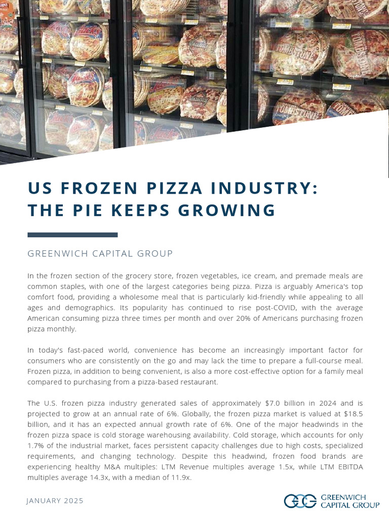 U.S. Frozen Pizza Market Growth Insights | PDF
