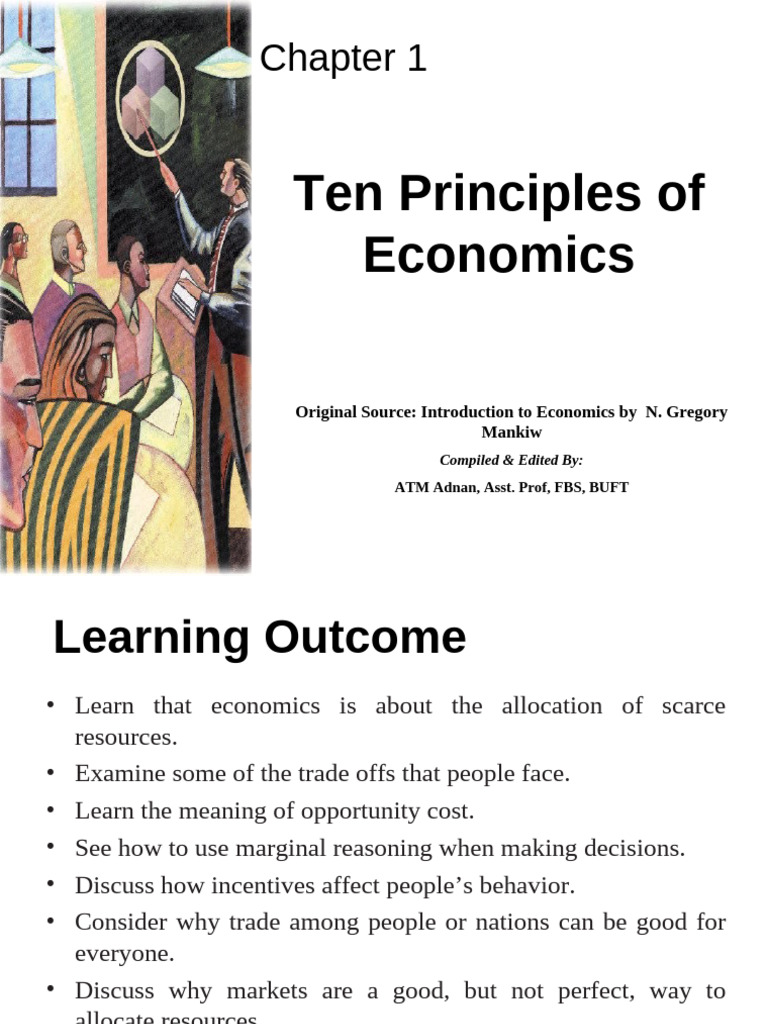 Ch. 1 - Ten Principles of Economics 1 | PDF | Economics | Market ...