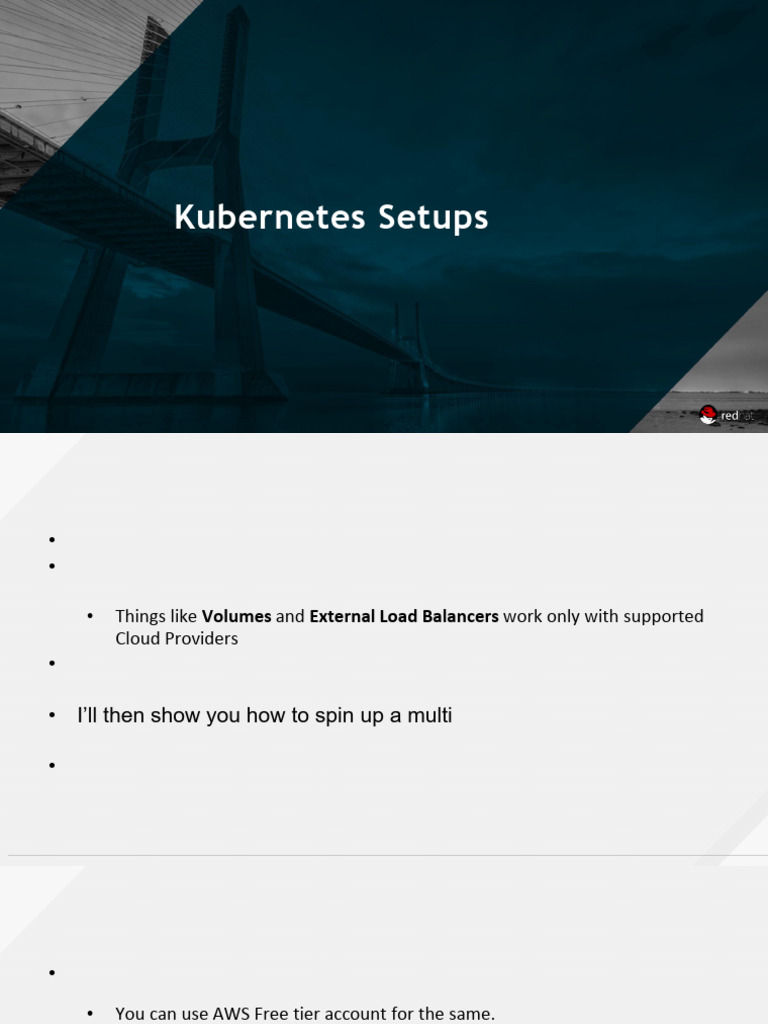 02-Kubernetes Setup | PDF | Software Release Life Cycle | Computing