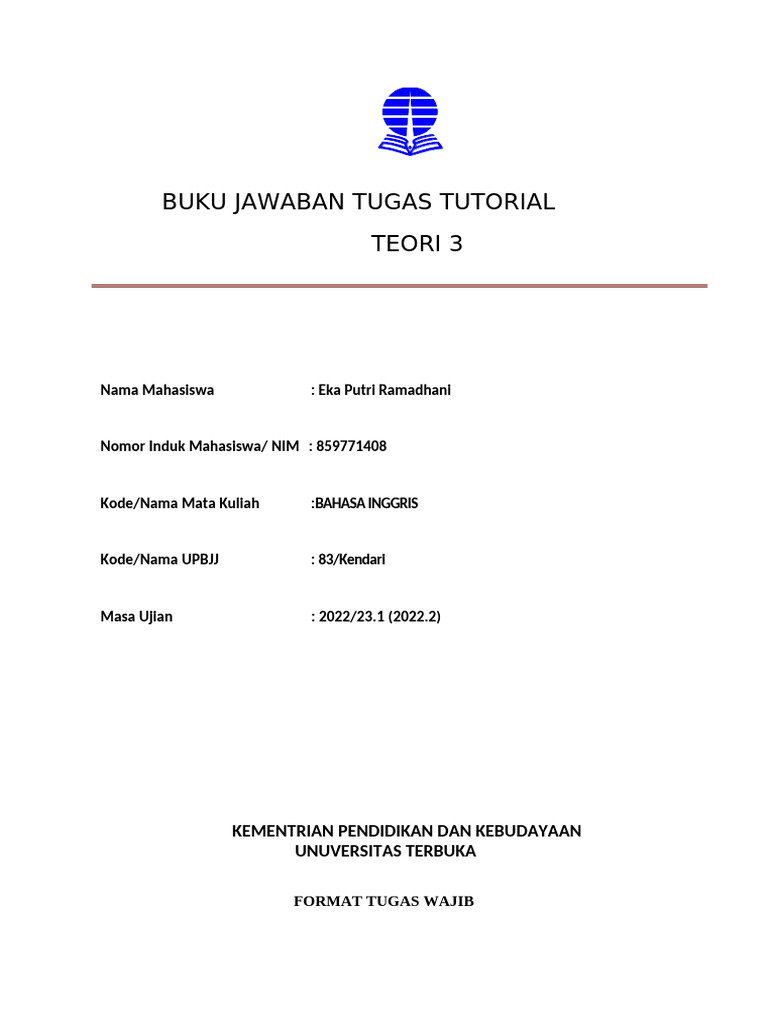 Tugas 3 Basing | PDF | Cognition