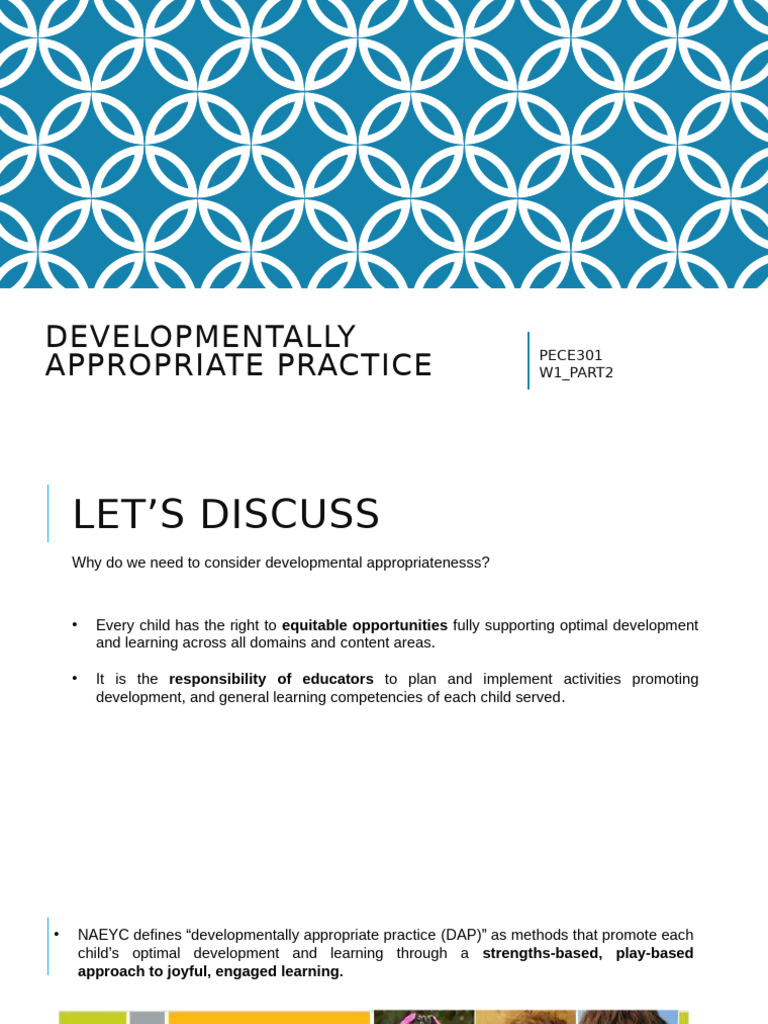 3-Developmentally Appropriate Practice | PDF | Learning | Behavior ...